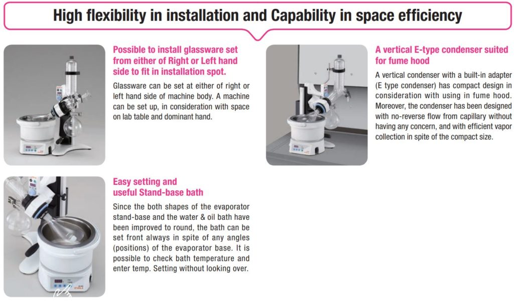 Eyela N-1300E·V·S Rotary Evaporator | Glen Mills, Inc.